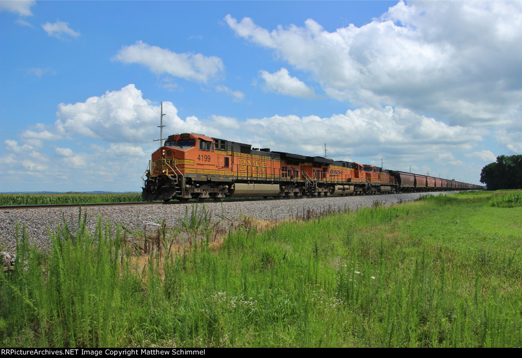 Empty Grain Entering Elsberry